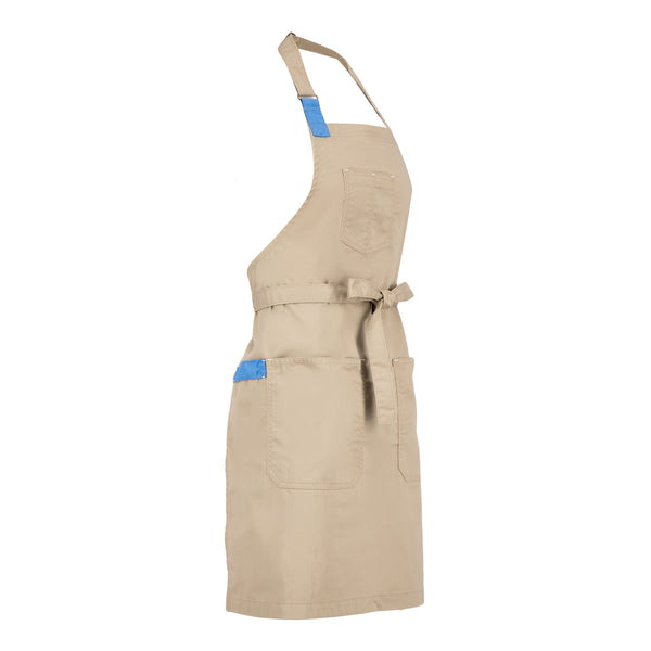 MANDIL TOKYO BEIGE (AZUL CIELO) – Aristoswear